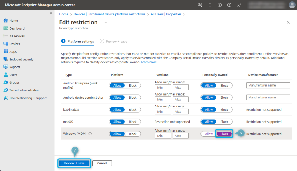 Limited access for unmanaged devices with Conditional Access