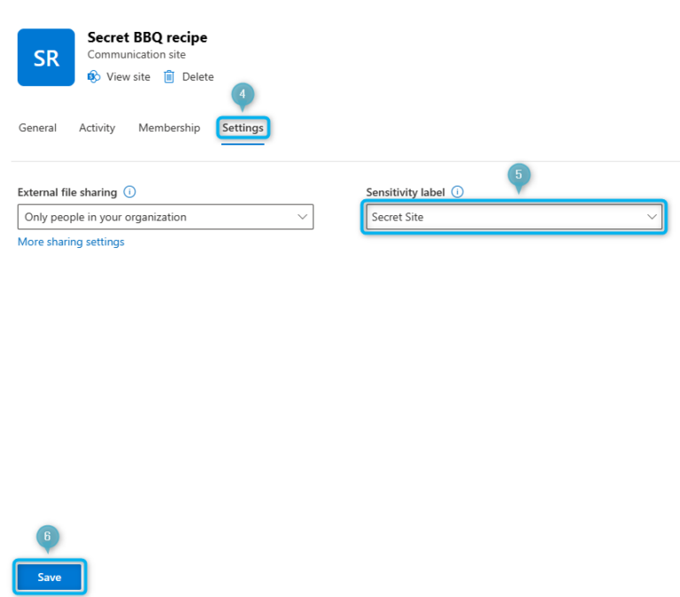 How to use Authentication Contexts with Sensitivity Labels