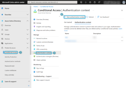 How to use Authentication Contexts with Sensitivity Labels