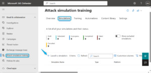 Attack Simulation Training with Microsoft Defender