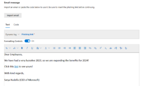 Attack Simulation Training with Microsoft Defender