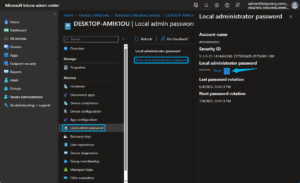 Quick Guide: Configure LAPS with Microsoft Intune