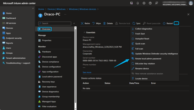 Quick Guide: Configure LAPS with Microsoft Intune